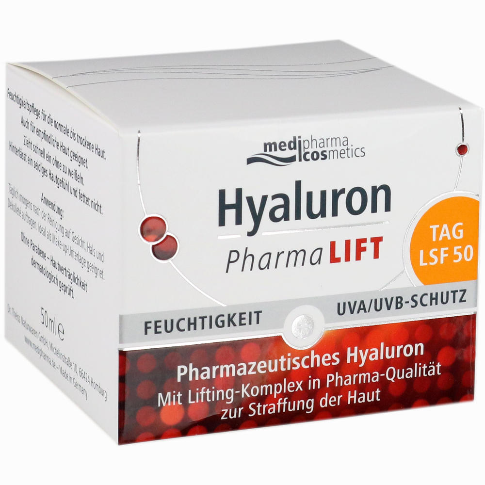 Medipharma Cosmetics Hyaluron Pharma Lift Tag Lsf 50 Creme ...