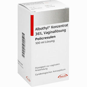 Albothyl Konzentrat - Anwendung, Nebenwirkungen, Beipackzettel