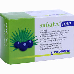 Sabalvit Uno Kapseln » Informationen und Inhaltsstoffe