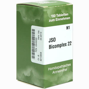 Jso Bicomplex 22 Tabletten Erfahrungen » Anwenderberichte jetzt lesen