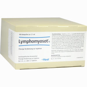 Lymphomyosot N Ampullen » Informationen und Inhaltsstoffe