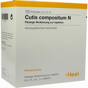 Cutis Compositum N Ampullen » Informationen und Inhaltsstoffe