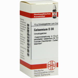 Gelsemium D30 Globuli DHU-Arzneimittel GmbH & Co. KG Erfahrungen ...