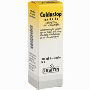Coldastop Nasen- Öl » Informationen und Inhaltsstoffe