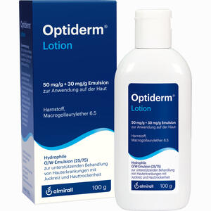 Optiderm Lotion Emulsion » Informationen und Inhaltsstoffe