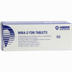 Mira 2 Ton Plaque Färbetabletten » Informationen und Inhaltsstoffe