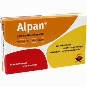 Alpan 300mg Weichkapseln » Informationen und Inhaltsstoffe