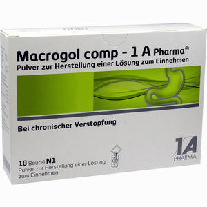 Macrogol Comp 1a Pharma Pulver » Informationen und Inhaltsstoffe