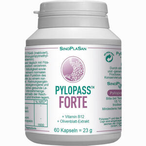 Pylopass Forte 200 Mg +vit B12 +olivenblattextrakt Kapseln 60 Stück ab ...