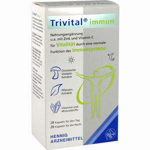 Trivital Immun Kapseln » Informationen und Inhaltsstoffe