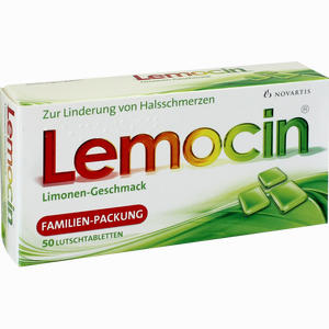 Lemocin Lutschtabletten » Informationen und Inhaltsstoffe